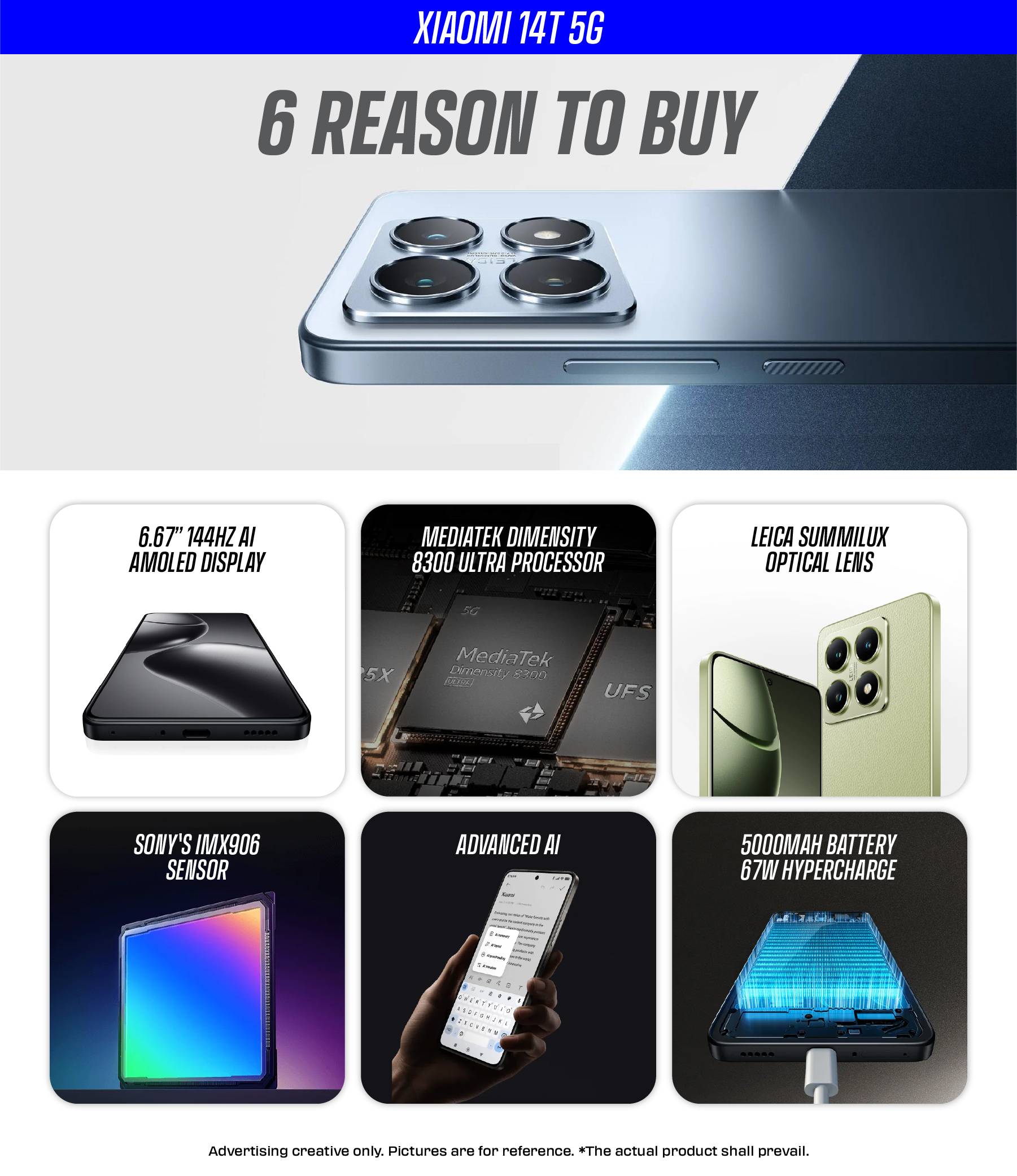 Xiaomi 14T 5G (12+512GB) - Original Xiaomi Malaysia Set