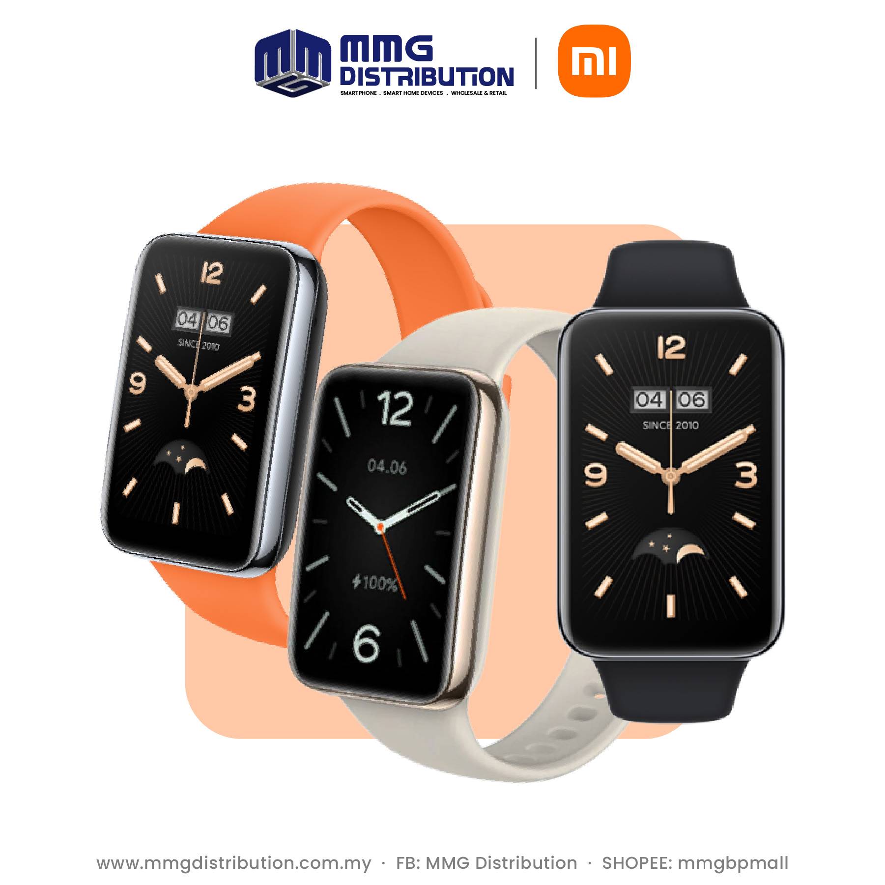 Xiaomi Mi Band 4 With Amoled Color Touch Display Nfc